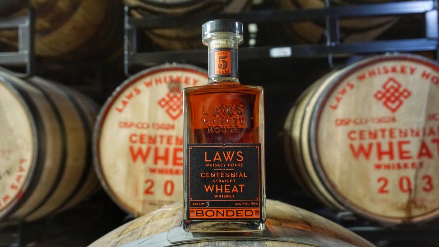 Laws Bonded Centennial Wheat Whiskey Turns five Years old - Laws ...