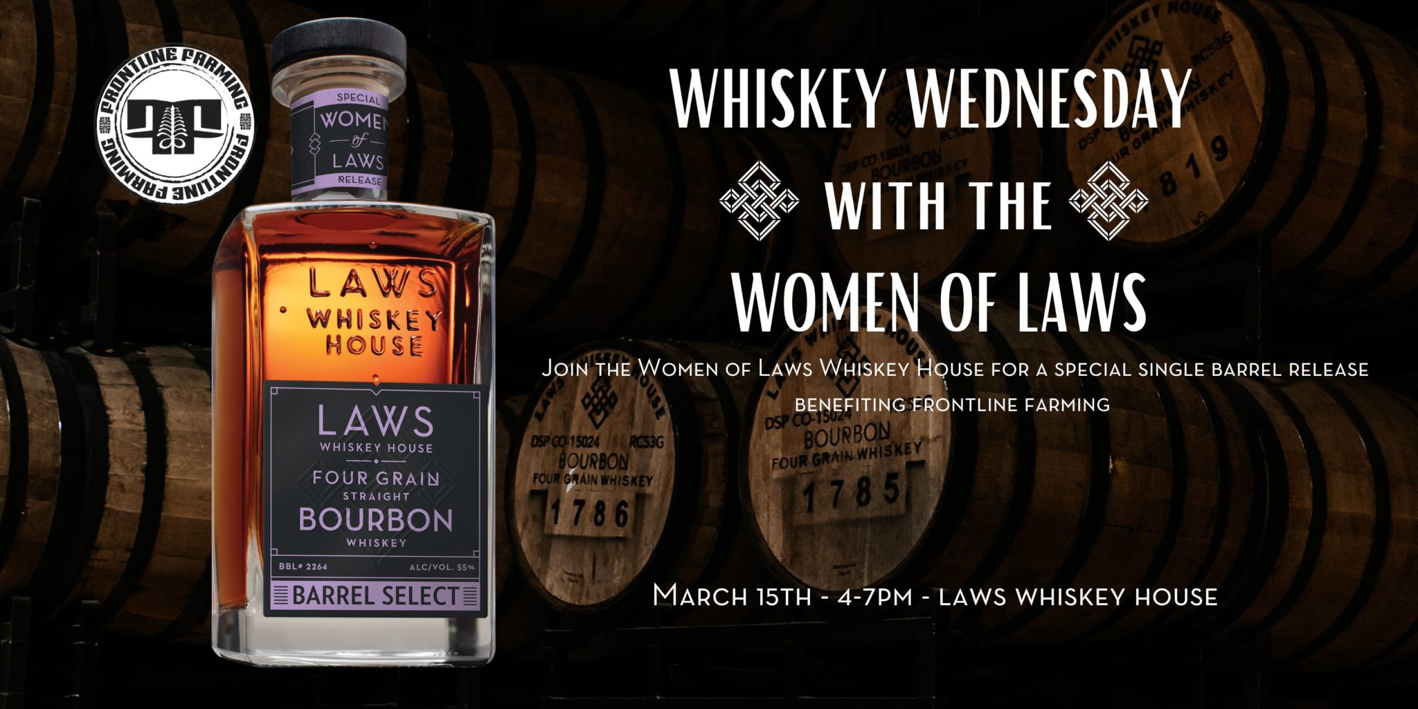 Women of Laws Single Barrel Release - Laws Whiskey House